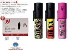 SPRAY DiVa - SPRAY ANTIAGGRESSIONE DIFESA VALIDA 15ML - Esp. da 18 blister