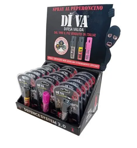 SPRAY DiVa - SPRAY ANTIAGGRESSIONE DIFESA VALIDA 15ML - Esp. da 18 blister